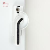 China Zinc Alloy Crescent Lock with Hook for Aluminum Sliding Door Window 26x27mm for sale