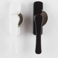 China 98mm Handle Length Aluminum Sliding Window Crescent Lock with Hook 119g for sale