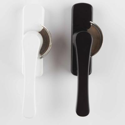 China 98mm Handle Length Aluminum Sliding Window Crescent Lock with Hook 119g for sale