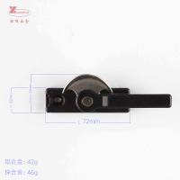 China Aluminium Crescent Lock for Sliding Window Door Handle Lock 300pcs per Carton for sale