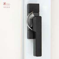 China UPVC Sliding Window Zinc Alloy Crescent Lock 16mm Backset with Laser Logo for sale