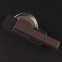 China UPVC Sliding Window Zinc Alloy Crescent Lock 16mm Backset with Laser Logo for sale