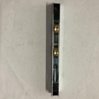 China 12mm UPVC Sliding Gate Door Roller with Double Brass Pulleys 80kg Capacity for sale