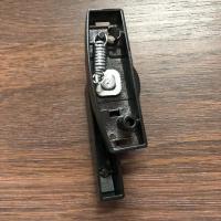 China UPVC Aluminum Alloy Crescent Lock 55g Weight Painting Style for Sliding Window Security for sale
