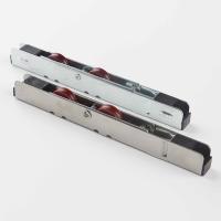 China 18mm Height Iron Frame Nylon Bearing UPVC Sliding Door Window Strip Pulley 12-15mm for sale
