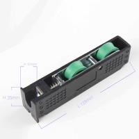 China 22mm Wooden Sliding Aluminium Door and Window Roller with Nylon Frame POM Wheel for sale