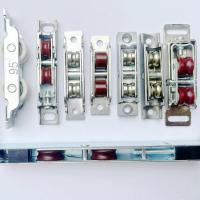 China Adjustable 16mm UPVC Sliding Window Pulley OEM Custom Logo Durable for sale