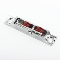 China Adjustable 16mm UPVC Sliding Window Pulley OEM Custom Logo Durable for sale