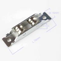 China 14mm 16mm UPVC Window Roller for Sliding Doors Steel Frame POM Wheel Zinc Plated for sale