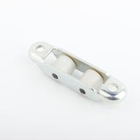China 14mm 16mm UPVC Window Roller for Sliding Doors Steel Frame POM Wheel Zinc Plated for sale