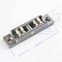China Zinc Alloy External Frame Door Pulley Sliding Aluminium Window Roller 14mm 16mm for sale