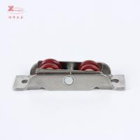 China 16mm UPVC Sliding Door Window Pulley with POM Wheel Stainless Steel Frame for sale
