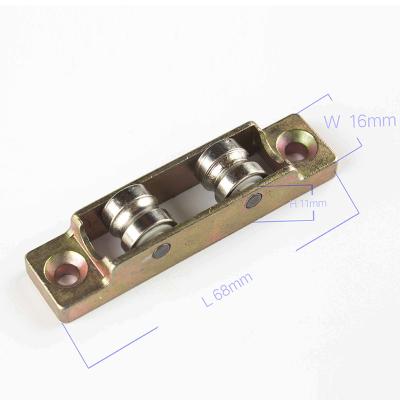 China 14mm Sliding UPVC Window Roller Zinc Alloy for Hotel Villa Apartment Office Building for sale