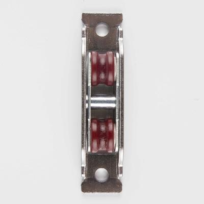China 16mm UPVC Sliding Window Double POM Roller Stainless Steel Iron OEM Logo for sale