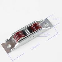 China 16mm UPVC Sliding Window Double POM Roller Stainless Steel Iron OEM Logo for sale