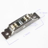 China 55 kg/pair Load Capacity Modern Style UPVC Sliding Window Roller with Adjustable Design for sale
