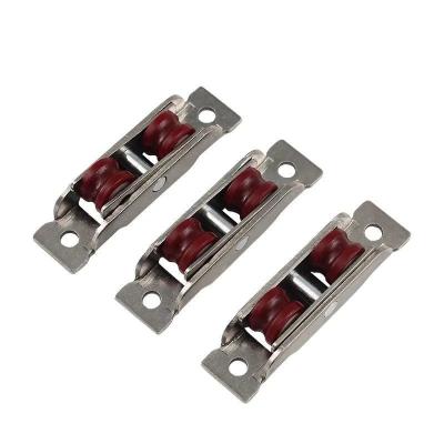 China Adjustable Aluminum Sliding Window Roller Wheel XF-07 Stainless Steel POM for UPVC Doors for sale
