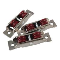 China Adjustable Aluminum Sliding Window Roller Wheel XF-07 Stainless Steel POM for UPVC Doors for sale