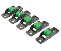 China POM Wheel Heavy Duty UPVC Sliding Door Roller Stainless Steel 2 Years Warranty for sale