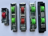China Adjustable Double Roller UPVC Sliding Door Roller for Office Building in PP Material for sale