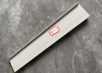 China Graphic Design PVC Skirting Board Polyvinyl Chloride Plastic Skirting Trim for sale