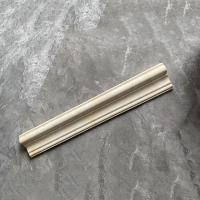 China Polyvinyl Chloride White Laminate Skirting Board Moisture Resistant for sale