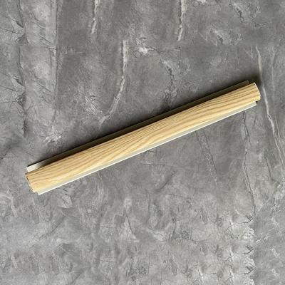 China Length 2m 2.7m 3m PVC Skirting Board Plastic For Supermarkets Application for sale