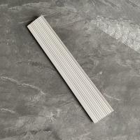 China 18mm Polyvinyl Chloride Plastic Pre Finished Skirting Boards for sale