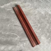 China ISO9001 Decorative 150mm PVC Skirting Boards Hot Stamping for sale