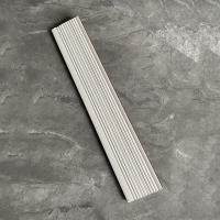 China ISO9001 Decorative 150mm PVC Skirting Boards Hot Stamping for sale