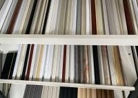 China Rectangle SPC Decorative Skirting Lines Emboss Flat Eir for sale