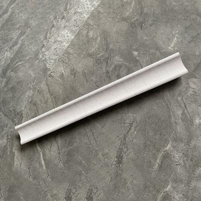 China Easy Installation Modern Rectangular WPC Wood Plastic Composite Panel Skirting for sale