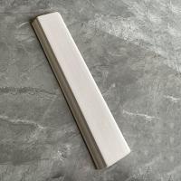China Slotting Polishing Embossing PVC Skirting Corner Trim for sale