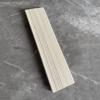 China Home Wall PVC Skirting Corner Trim Slotting Polishing Embossing for sale