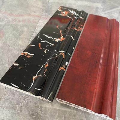 China UV Resistant PVC Plastic Skirting Board Corners OEM ODM for sale