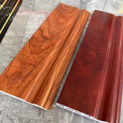 China Anti Corrosion Plastic PVC Skirting Corners For Building for sale