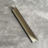 China UV Resistant Inside Corner Wall Trim Wall Corner Guard PVC 50*50mm for sale