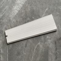China Smooth Surface Finish 150mm PVC Skirting Board Plastic UV Resistance for sale