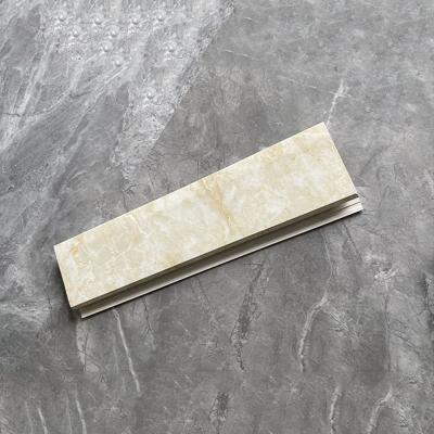 China UV Coating SPC Flooring Skirting Installation Customization Thickness for sale