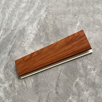 China UV Coating Skirting SPC Flooring Edging Board 4mm-5mm for sale