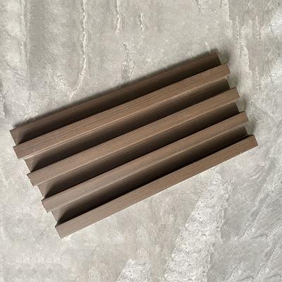 China ISO9001 Wood Plastic Composite Exterior Wall Cladding Waterproof Fireproof for sale