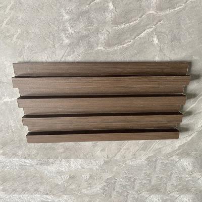 China Fireproof Outdoor WPC Wall Cladding Exterior Customization Width for sale