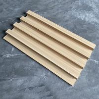China Anti UV WPC Wall Cladding WPC Fluted Panel For Construction Building for sale