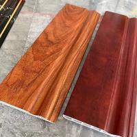 China Indoor Outdoor 150mm Polyvinyl Chloride Plastic Skirting Board Covers for sale