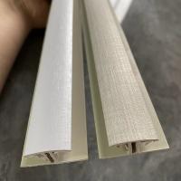 China Laminate PVC Plastic Skirting Boards High Impact Resistant for sale