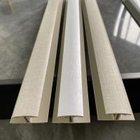 China Laminate PVC Plastic Skirting Boards High Impact Resistant for sale