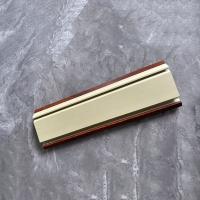 China Rectangle SPC Skirting Line Decorative House Skirting 2400mm/Pc for sale