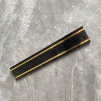 China Painted Surface Treatment PVC WPC SPC Window Frame Skirting Board for sale