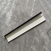 China Painted Surface Treatment PVC WPC SPC Window Frame Skirting Board for sale