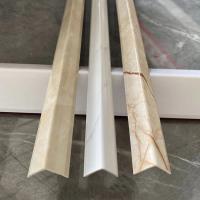 China UV Coating Wearproof SPC Skirting Flooring Trim For Indoor Decoration for sale